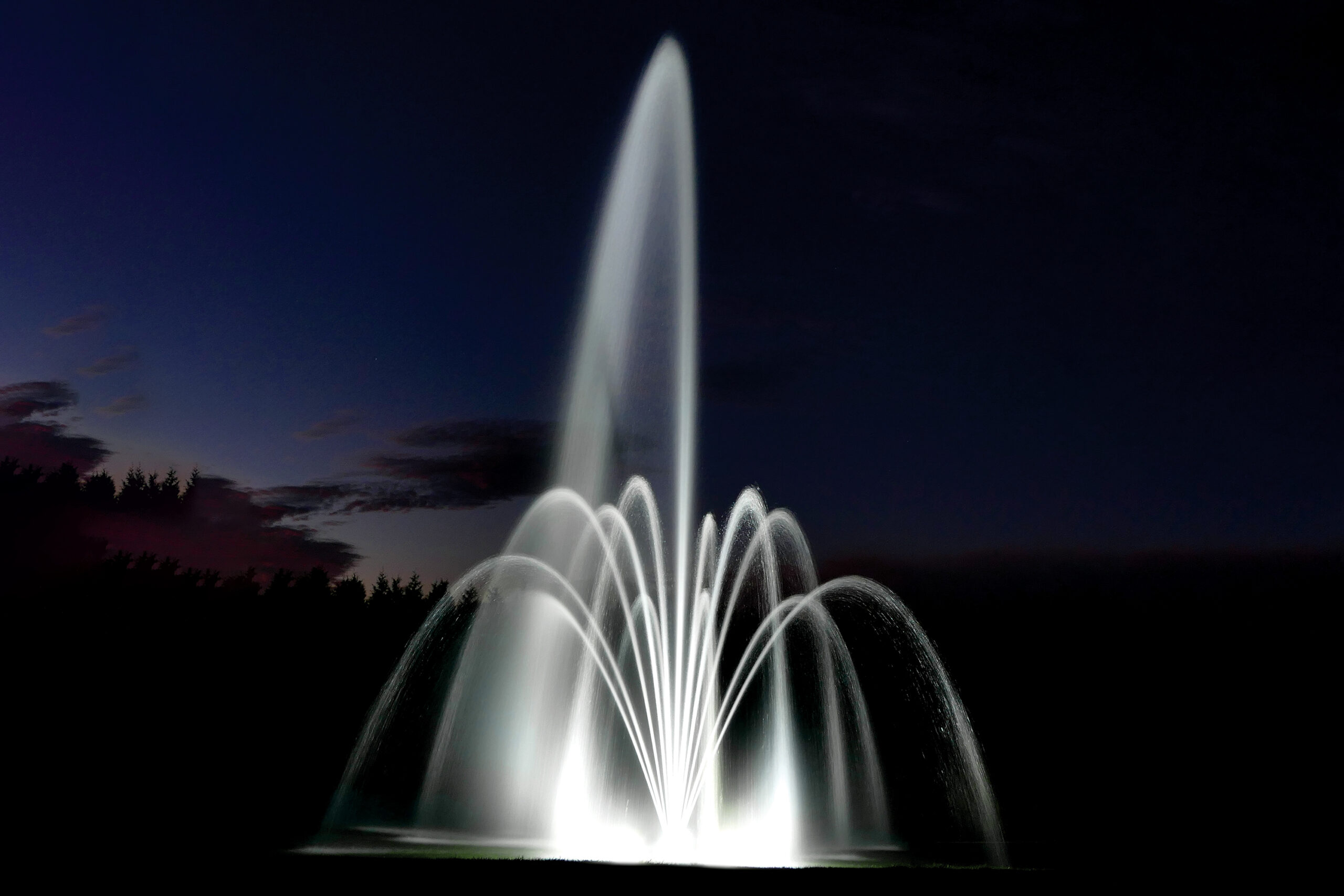 Combo Double Arch & Sky Geyser at Dusk – World Leading Manufacturer of ...
