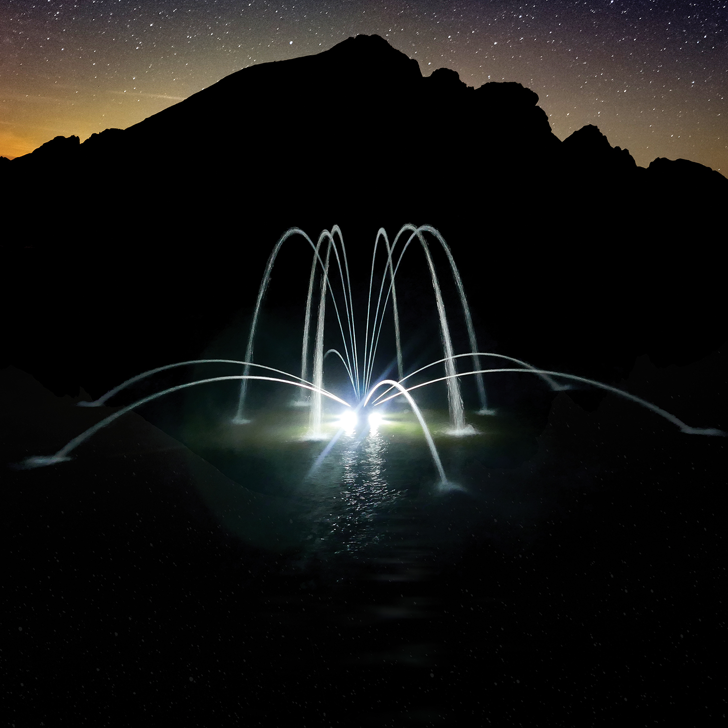 SameSeries Fusion Spider and Arch at Night – World Leading Manufacturer ...